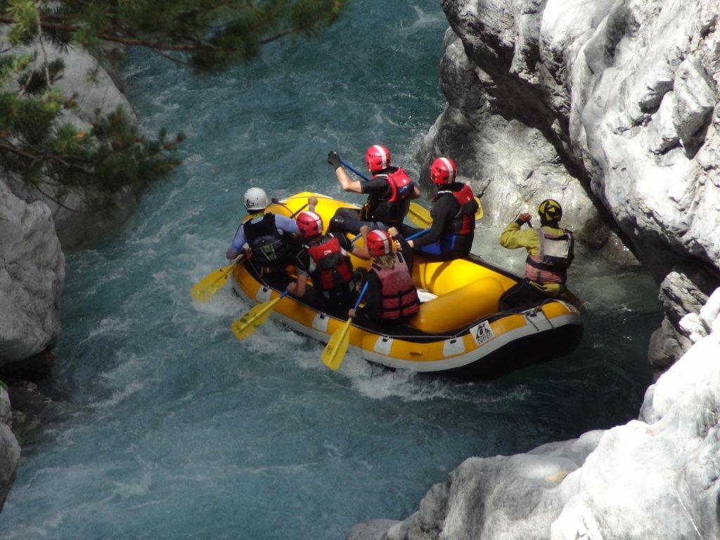Rafting Durance River Hautes Alpes Provence Alpes Cote d'Azur France