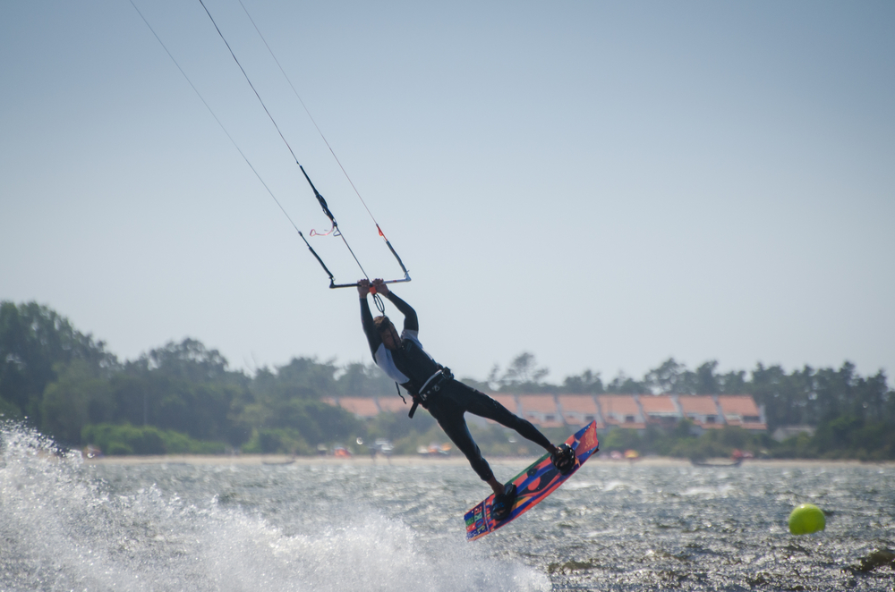 Kitesurfing Lagos Faro Algarve Portugal