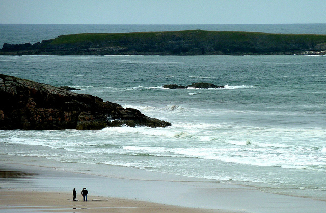 Surfing Sango Sands Durness Highlands and Islands United Kingdom