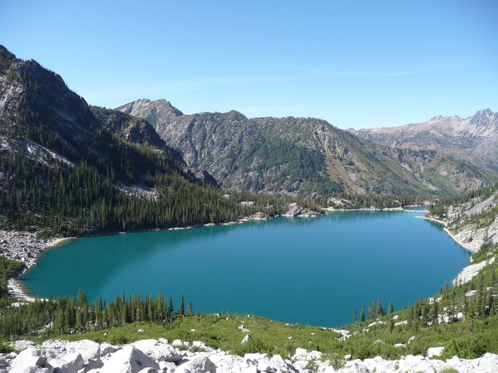 Rock Climbing Colchuck Balanced Rock The Tempest Route Wenatchee ...