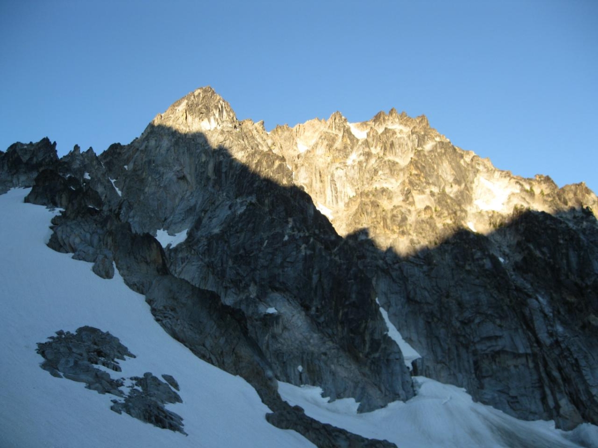 Mountain Climbing Colchuck Peak Climb Wenatchee Washington USA