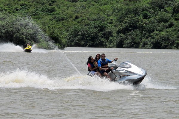 Jet Skiing Hazelmere Dam Durban KwaZulu Natal South Africa