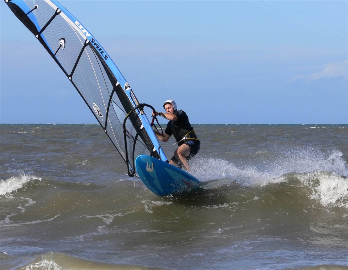 Wind Surfing Moffat Beach Caloundra Queensland Australia