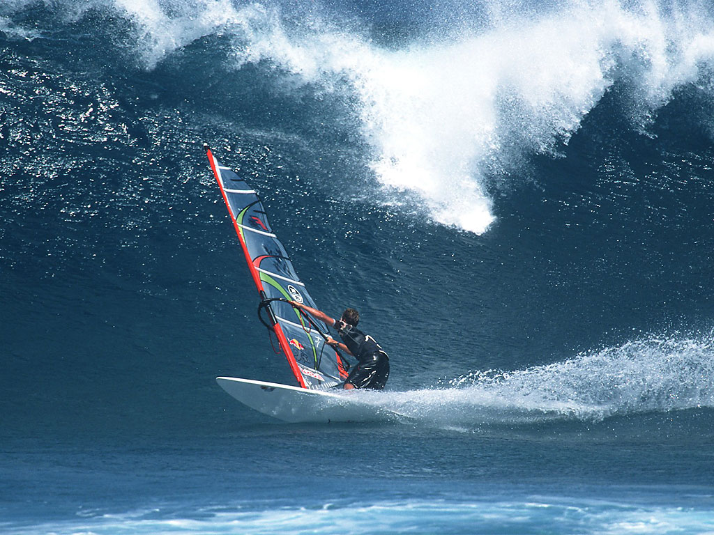 Wind Surfing Jabberwock Beach Antigua Antigua and Barbuda