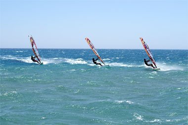 Wind Surfing Hurghada Bay Red Sea Governorate Egypt