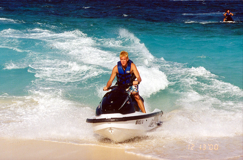 Jet Skiing Atlantis Beach Paradise Island Bahamas