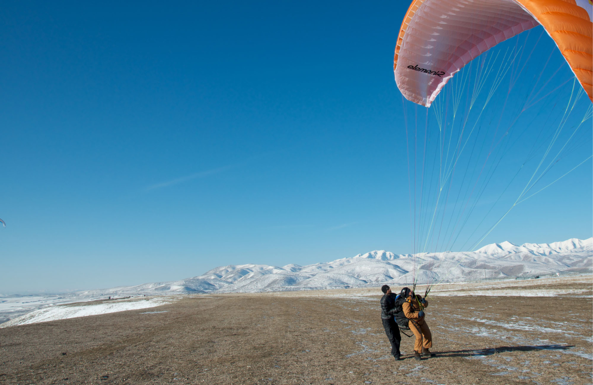 Paragliding Point of the Mountain Sandy Utah USA