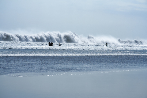 Surfing Legian Beach Bali Indonesia