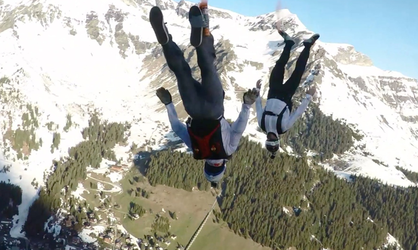 Freefly the World Skydive over Lauterbrunnen Switzerland - Extreme Sports News