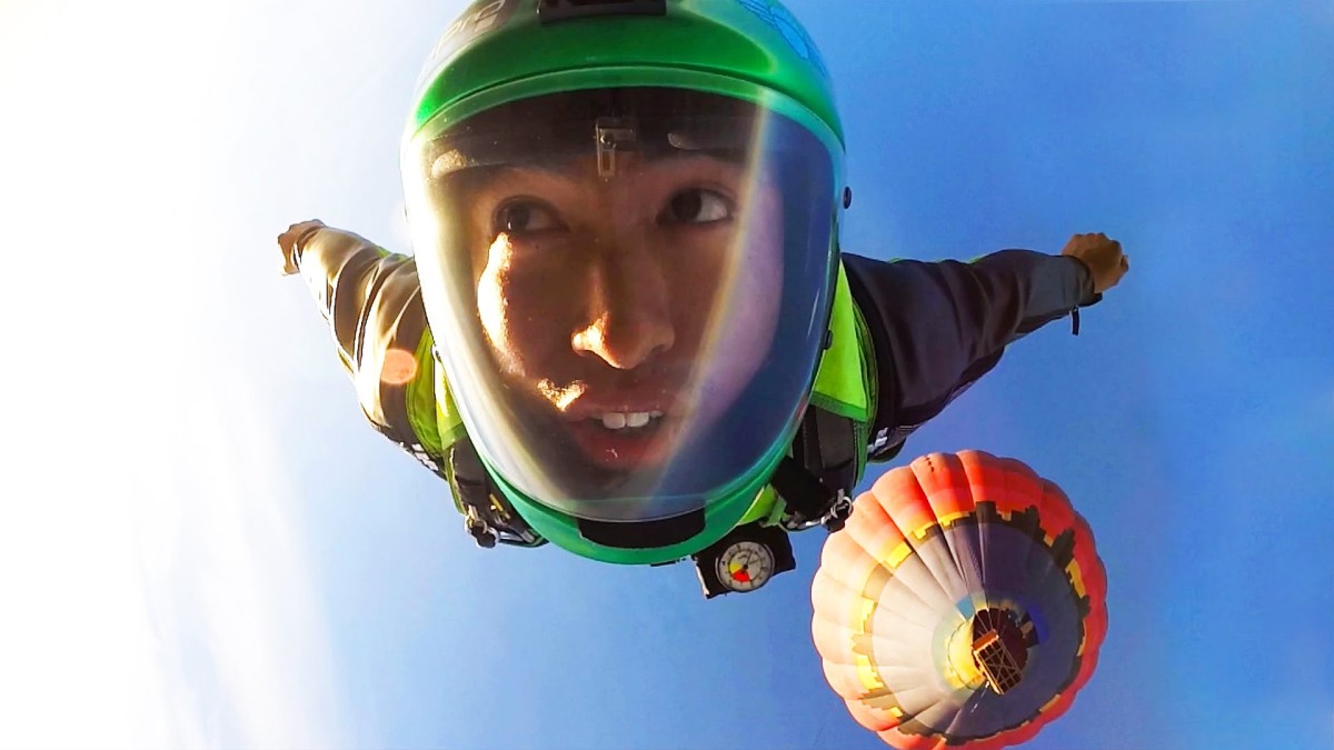 Wingsuit Hot Air Balloon Jump - Extreme Sports News